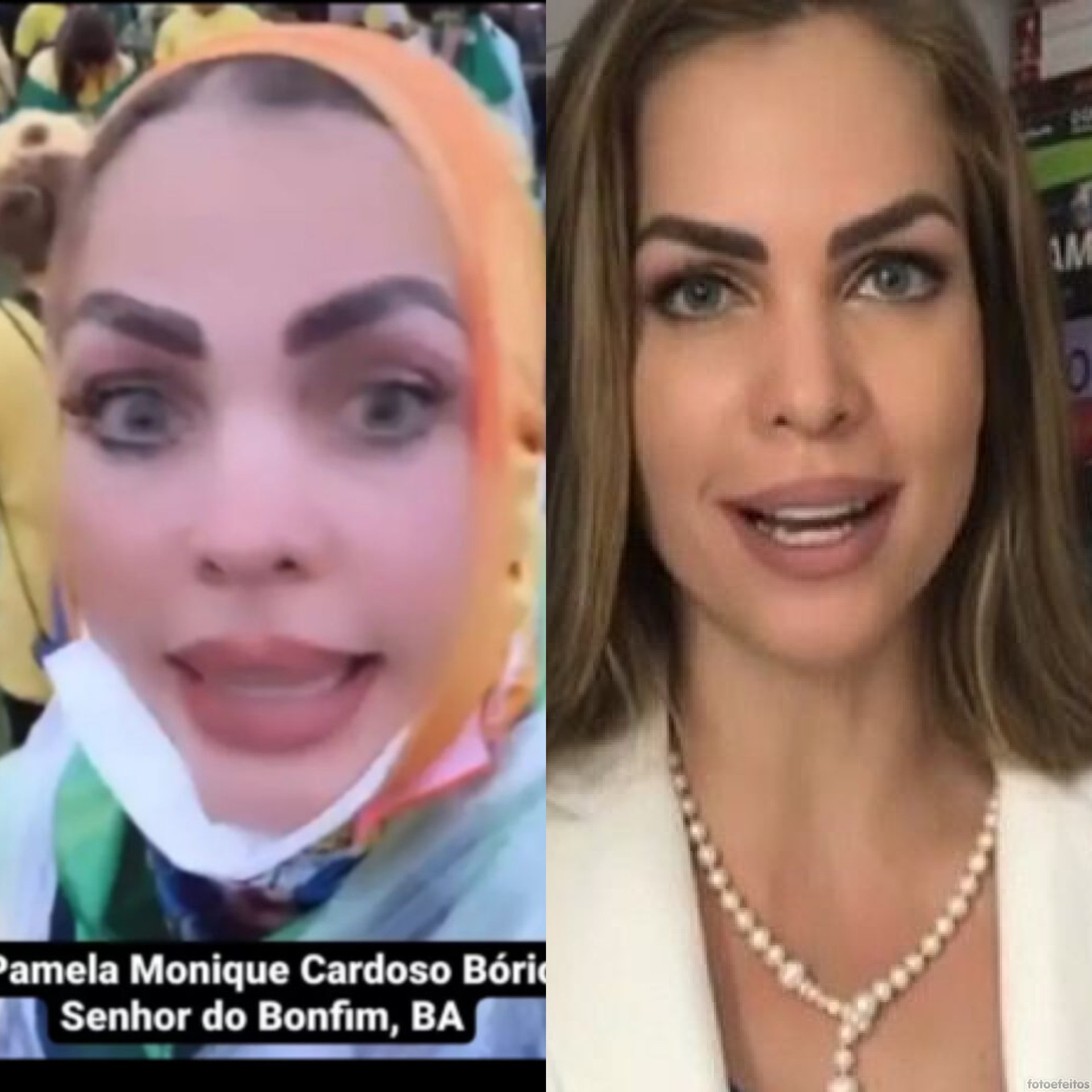 Pâmela Bório emite nota sobre participação em atos antidemocráticos no ...